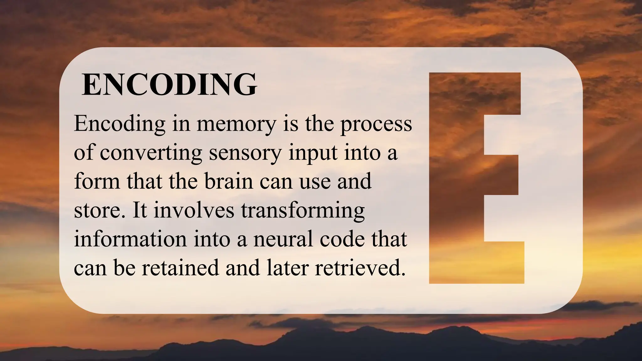 Human Memory processes.pptx slidesshares | PPTX