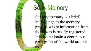 Human Memory processes.pptx slidesshares | PPTX