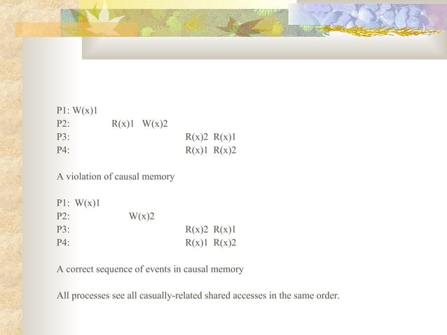 Distributed shared memory in distributed systems.ppt