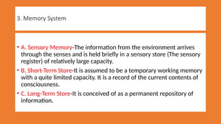 MEMORY-EDUCATIONAL PSYCHOLOGY-CHILDHOOD AND GROWING UP | PPT
