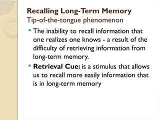 MEMORY.pptx Introduction to psychology topic memory | PPTX