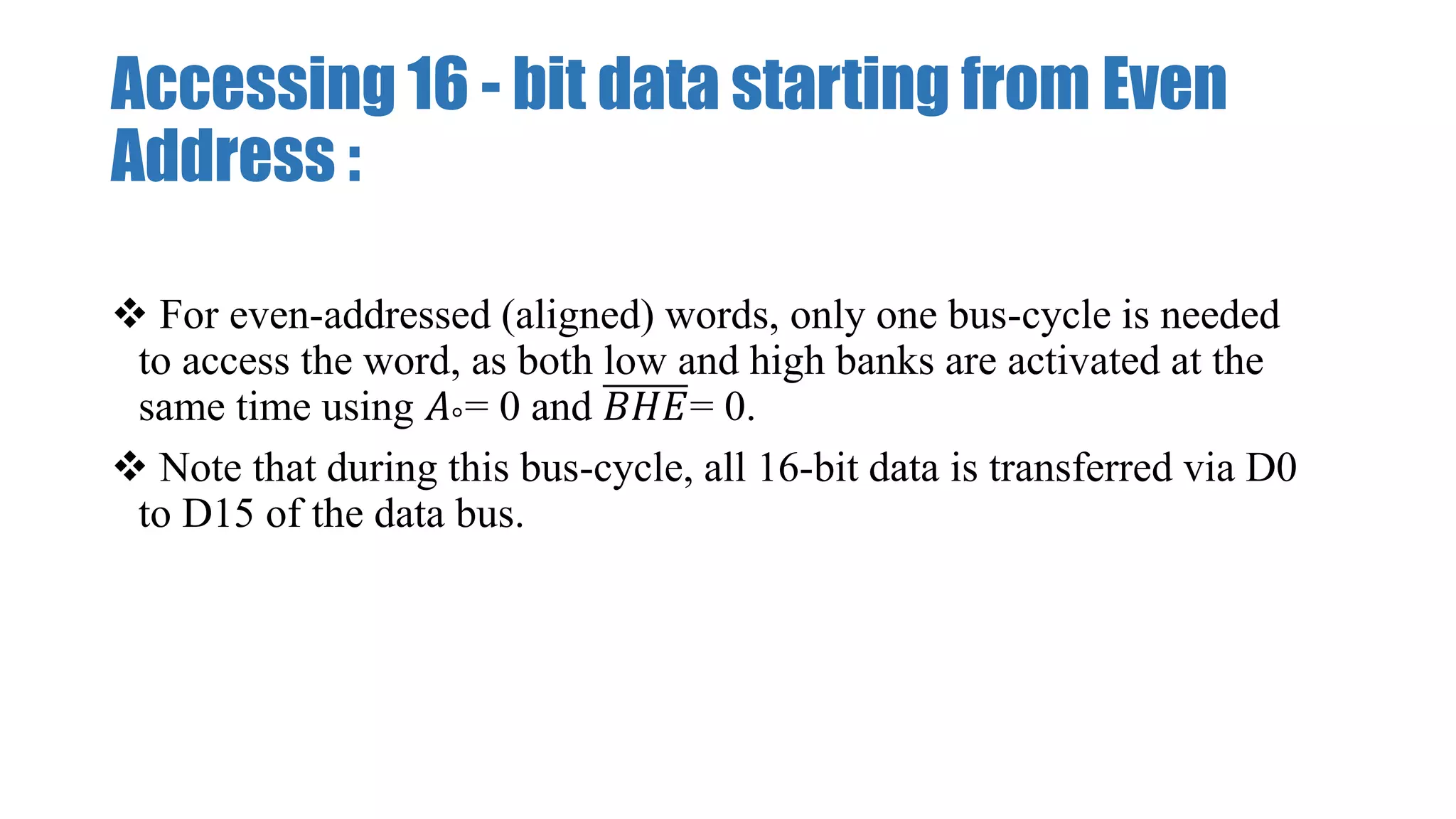 Memory banking-of-8086-final | PPTX