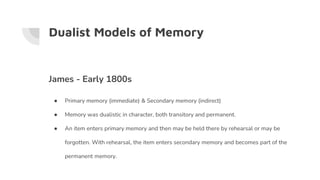 Memory - Cognitive Psychology .pptx