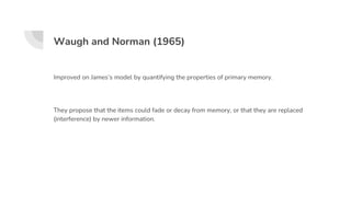 Memory - Cognitive Psychology .pptx