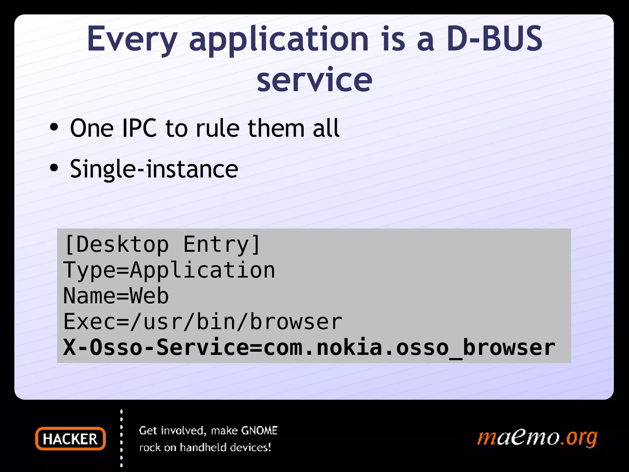Memory Efficient GNOME Architecture | PPT