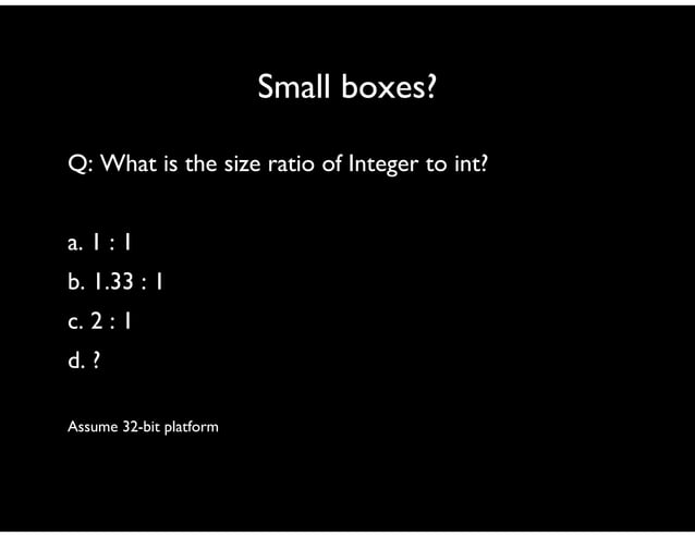 Memory efficient java tutorial practices and challenges | PDF