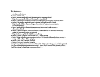 Memory Management in Android | PDF