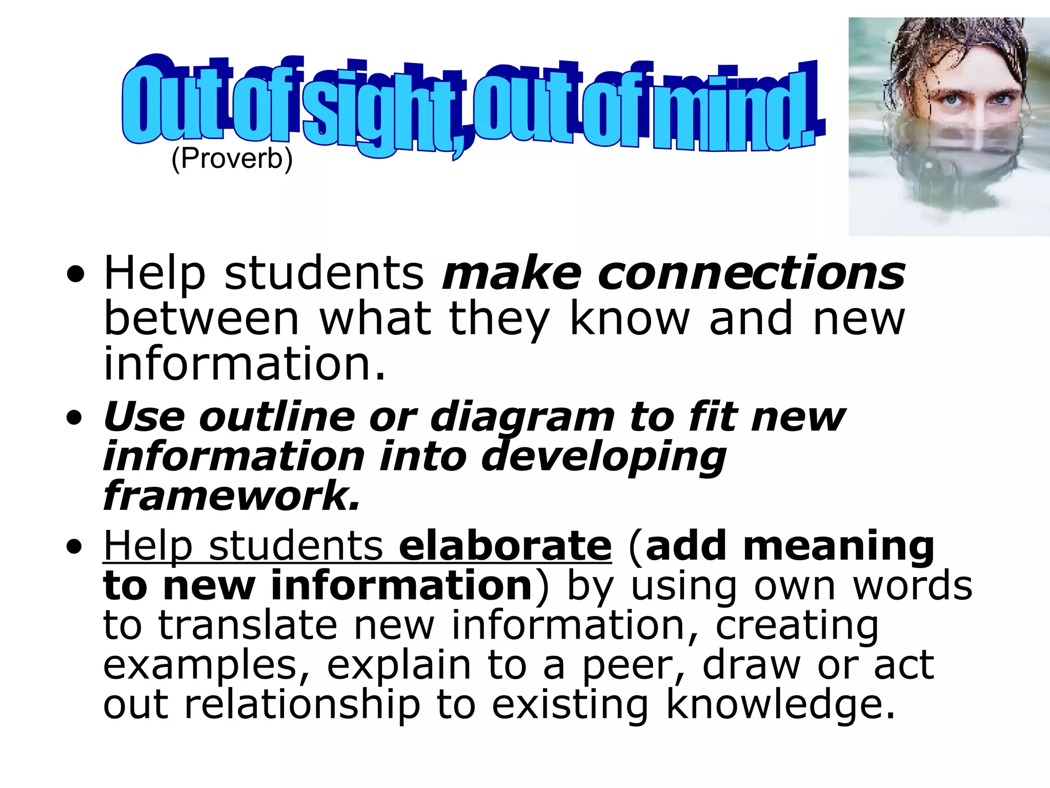 Memory Pp Chapter 7 | PPT | Educational Assessment | Education
