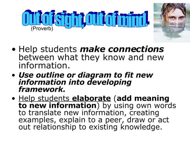Memory Pp Chapter 7 | PPT | Educational Assessment | Education
