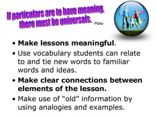 Memory Pp Chapter 7 | PPT | Educational Assessment | Education