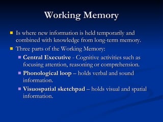 Memory Presentation | PPT