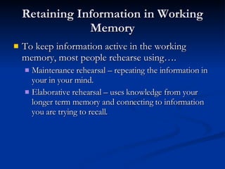 Memory Presentation | PPT