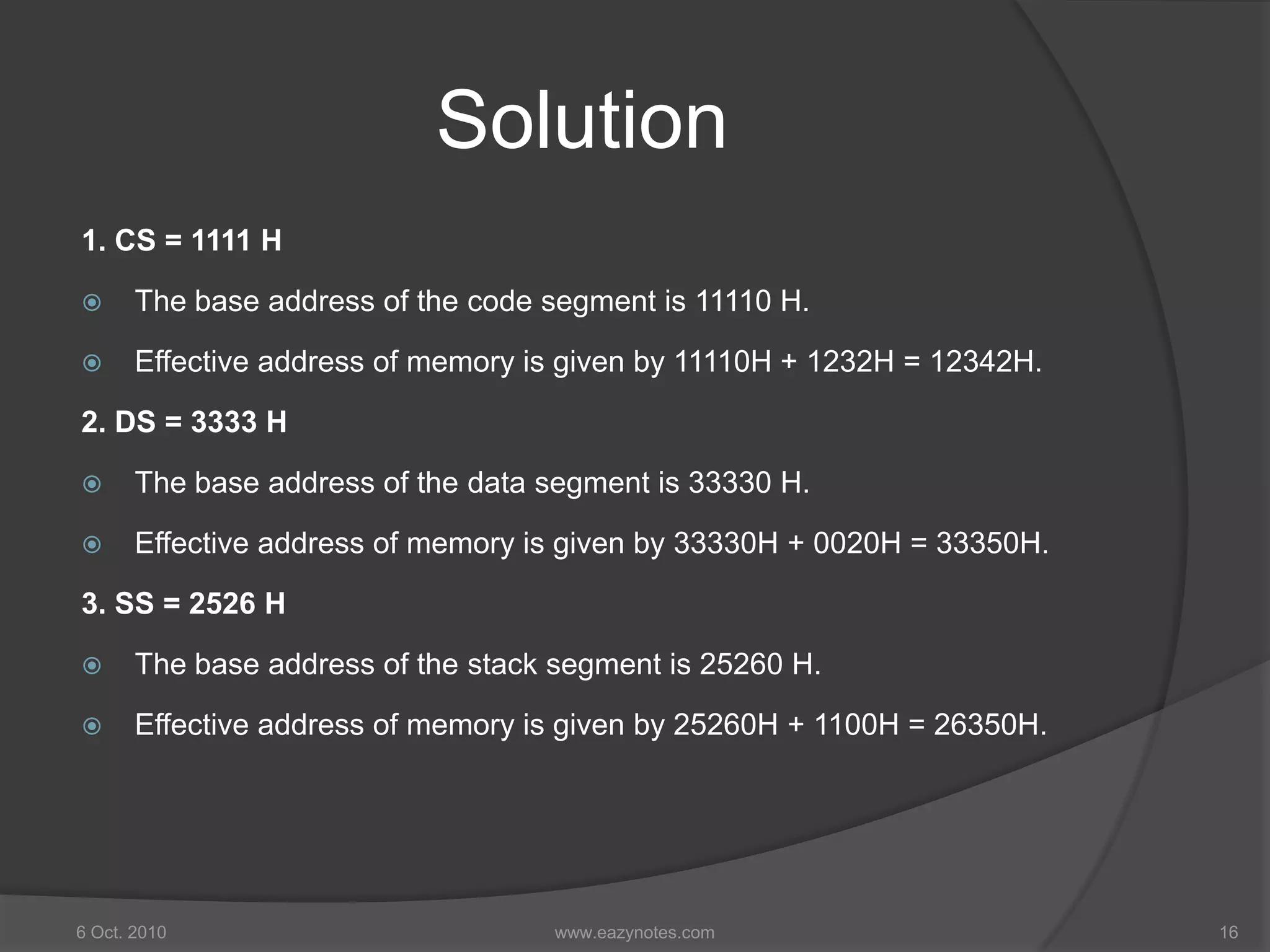 Memory segmentation-of-8086 | PDF