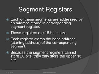 Memory segmentation-of-8086 | PDF