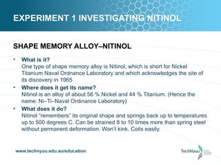 Memory Shape Alloy in alloys in dentistry | PPTX