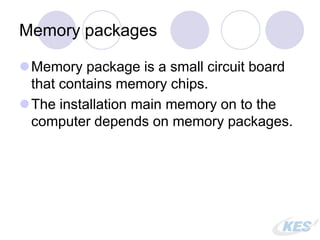 Memory | PPT