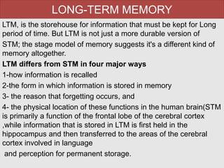 MEMORY (1).pptx | Data Storage and Warehousing | Computing