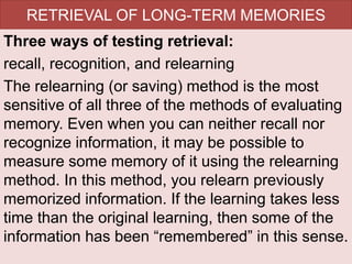 MEMORY (1).pptx | Data Storage and Warehousing | Computing