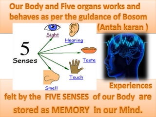 KEY TO PERMANENT HAPPINESS : MEMORY - MIND - BRAIN - BODY | PPTX