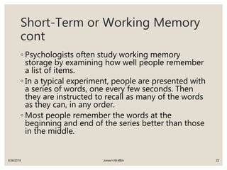 MEMORY | PPT