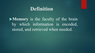 Memory | PPT