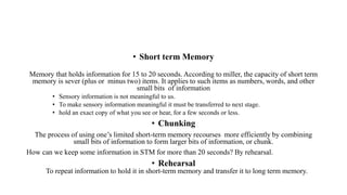 Memory (psychology) | PPT