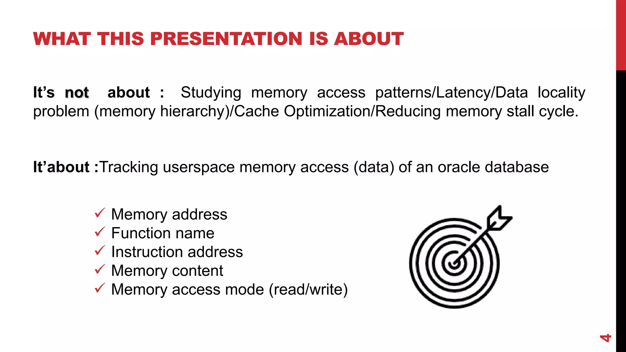 Memory access tracing [poug17] | PPTX | Programming Languages | Computing