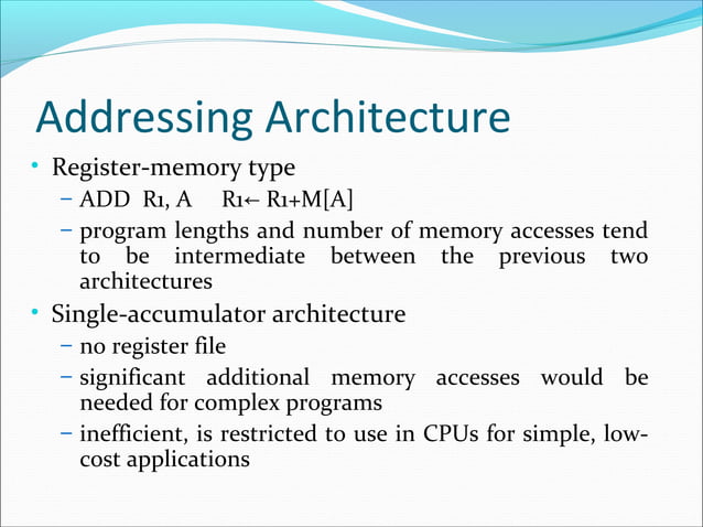 Memory Addressing | PPT