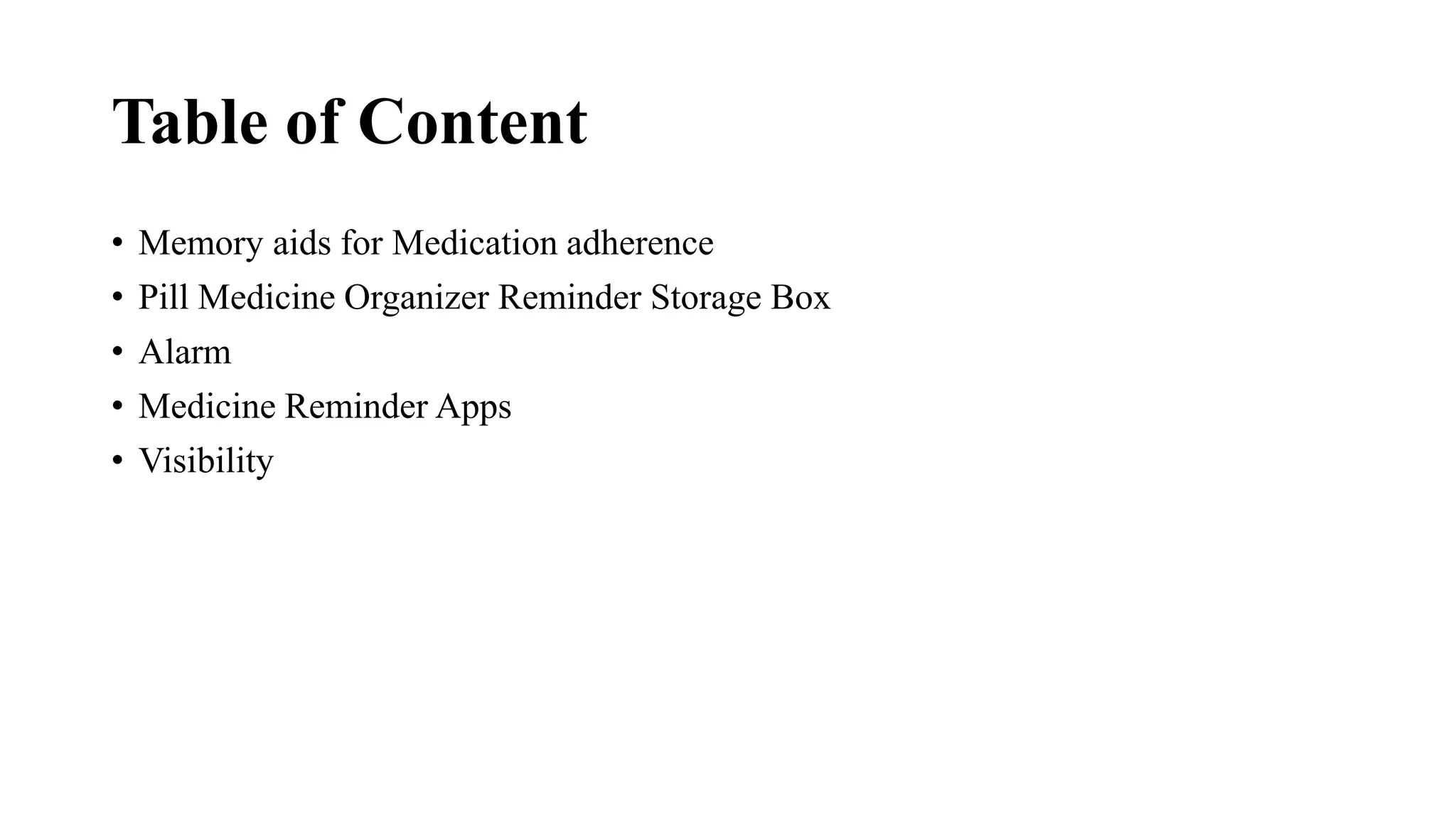 Memory aids for medication adherence.pptx