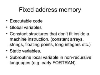 Memory allocation | PPT