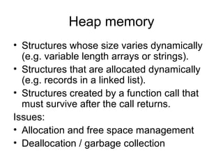 Memory allocation | PPT