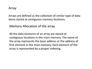 memory allocation by Novodita | PPTX