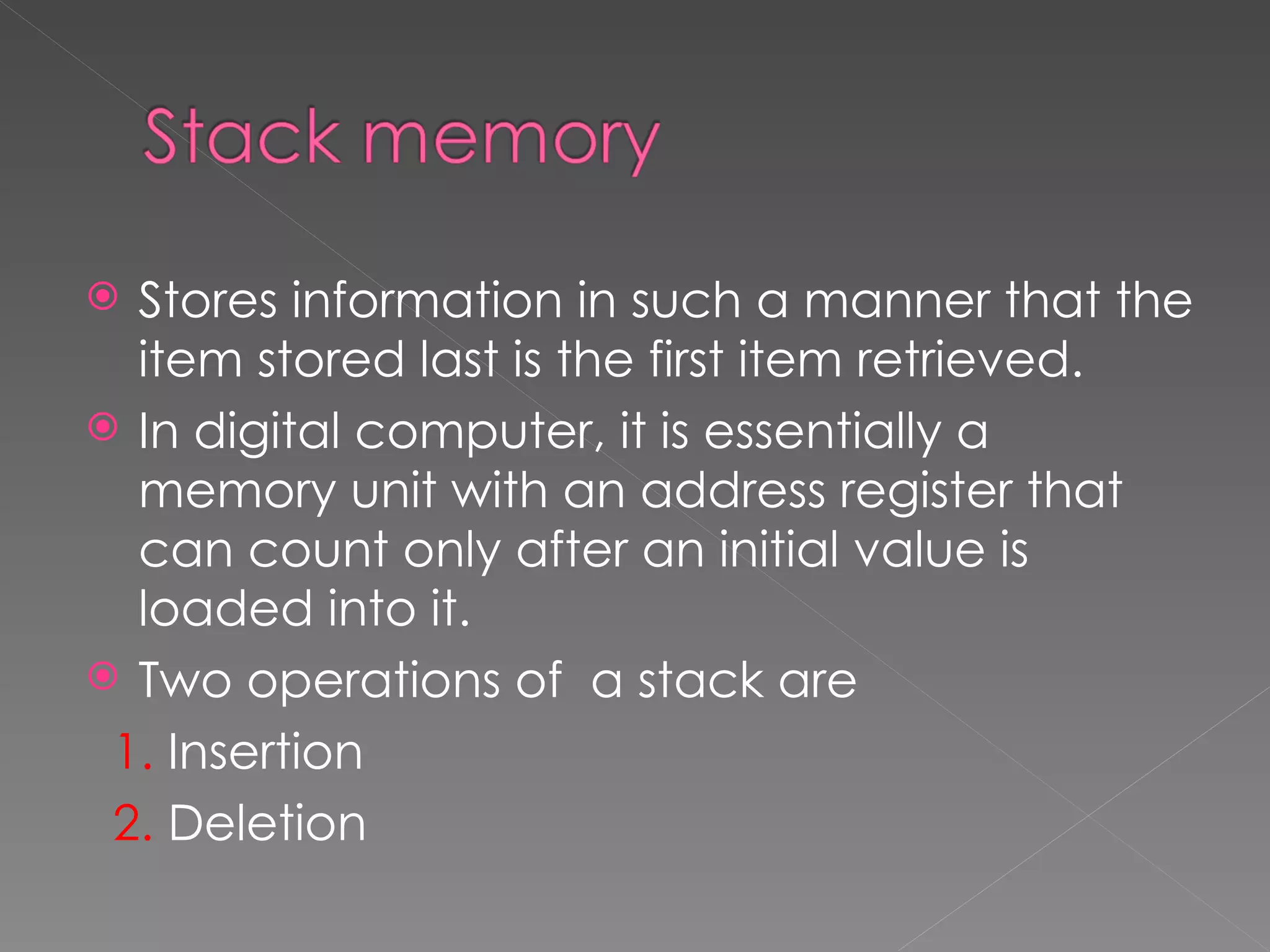 Memory allocation (4) | PPT