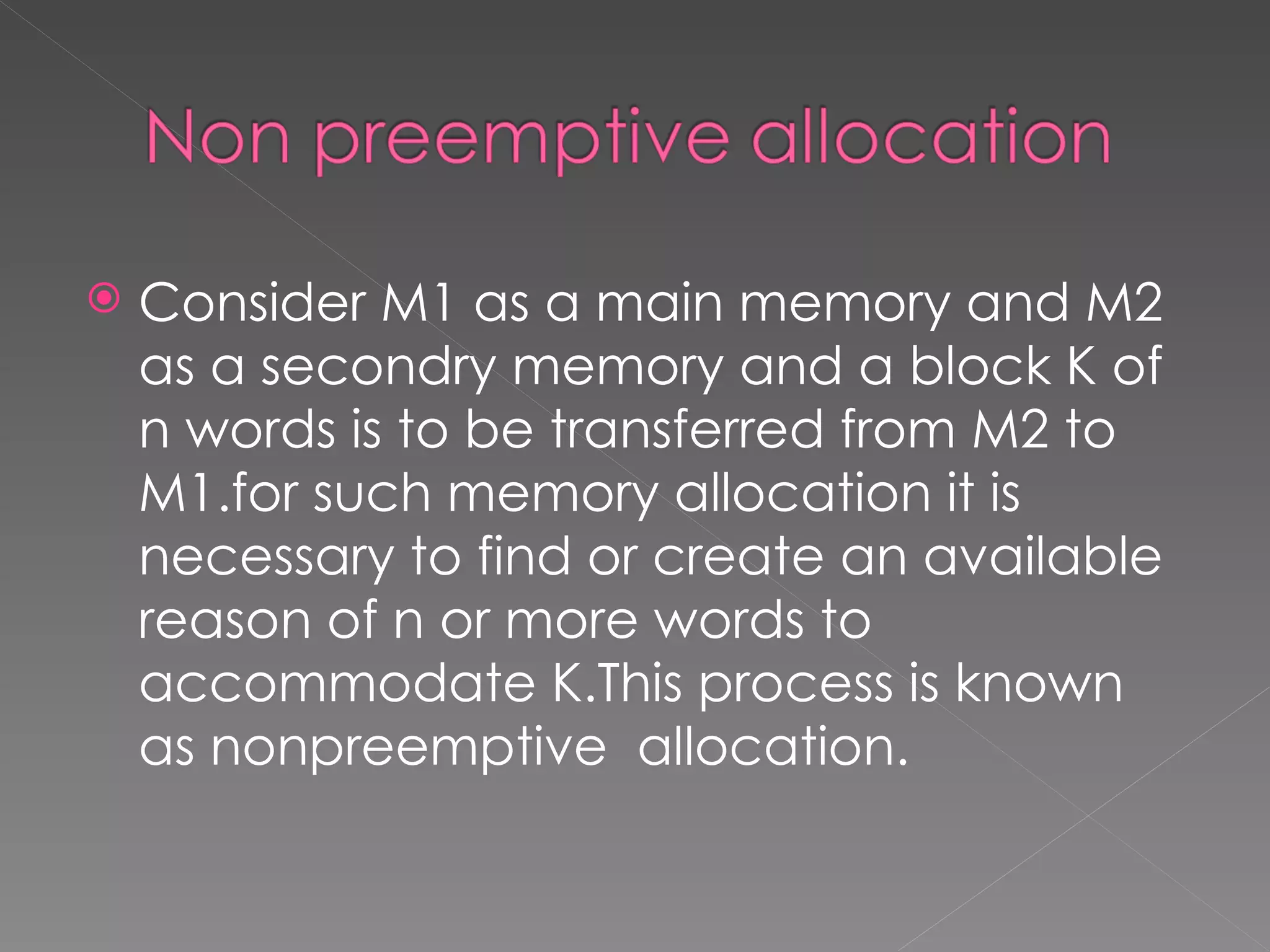 Memory allocation (4) | PPT