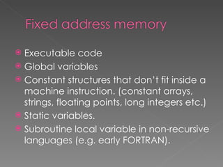 Memory allocation (4) | PPT