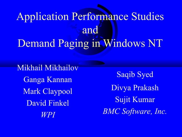 Memory Allocation Techniques In Operating Systems Ppt Computing