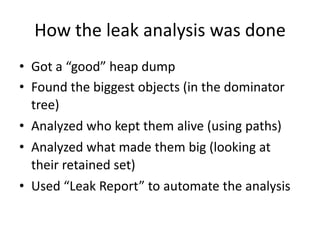 Memory Analyzer Tool (MAT) | PPT