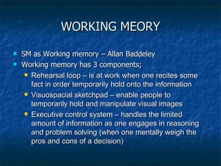 Memory and forgetting | PPT