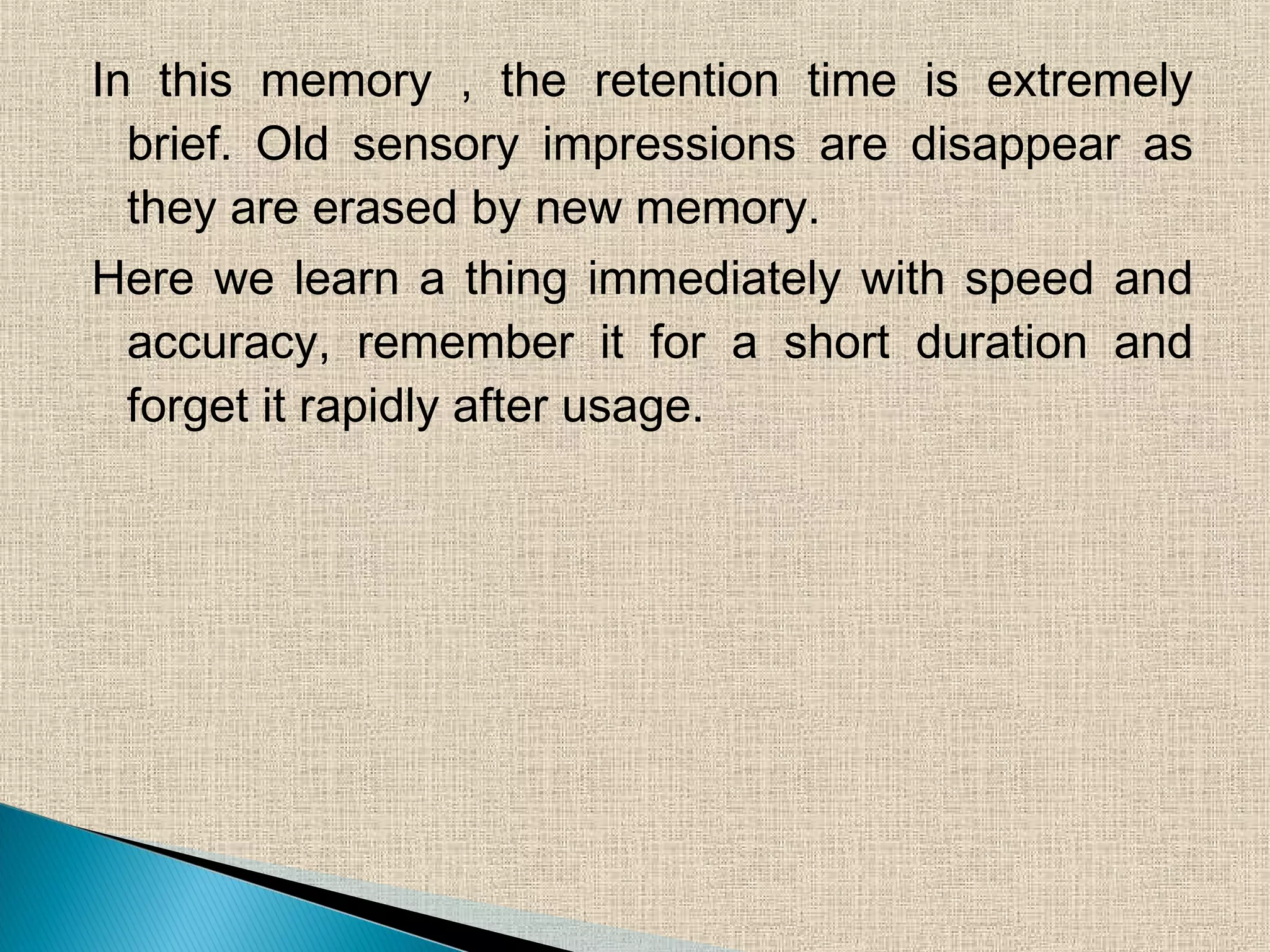 Memory and forgetting | PPT