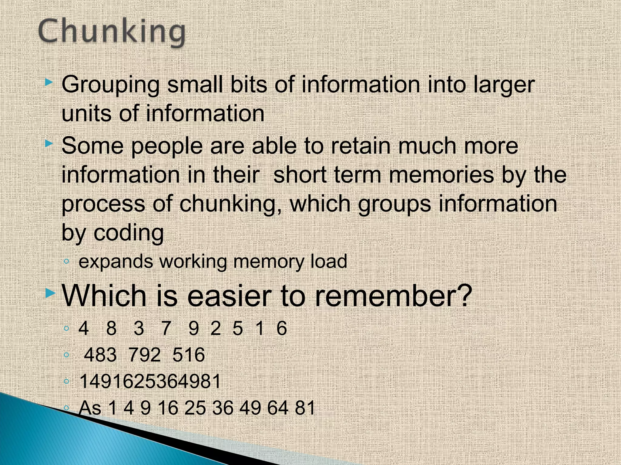 Memory and forgetting | PPT