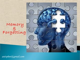Forgetting Memory