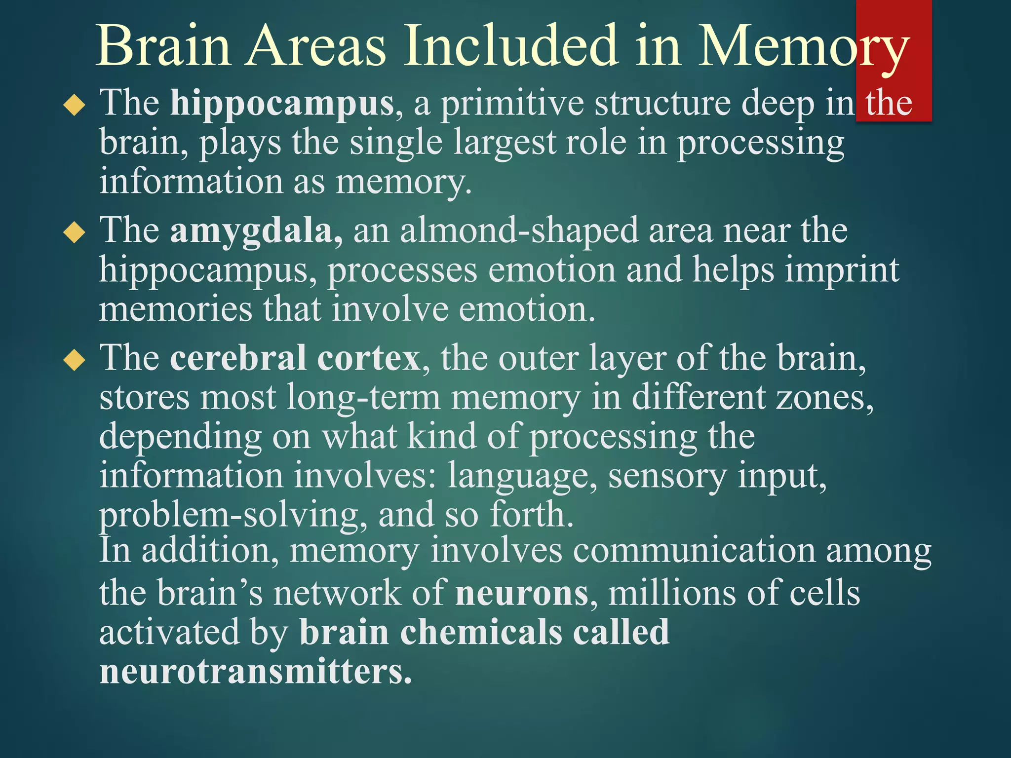Memory and forgetting in psychology | PDF