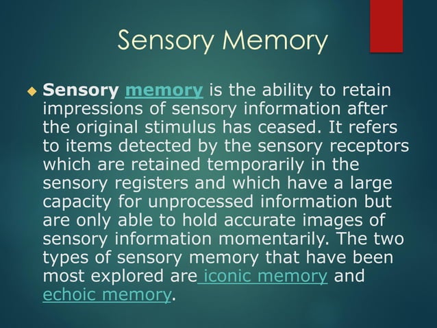 Memory and forgetting in psychology | PDF
