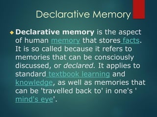 Memory and forgetting in psychology | PDF