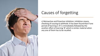 Memory and forgetting | PPTX