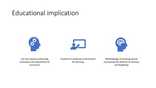 Memory and forgetting | PPTX