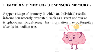 MEMORY AND ITS CLASSIFICATION .pptx