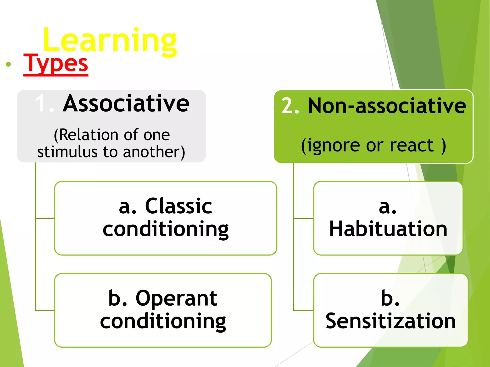 Memory and learning | PPT