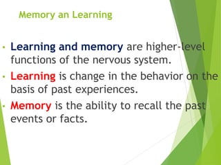 Memory and learning | PPT