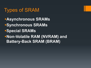 Memory and memory modules by zuko khephu | PPTX